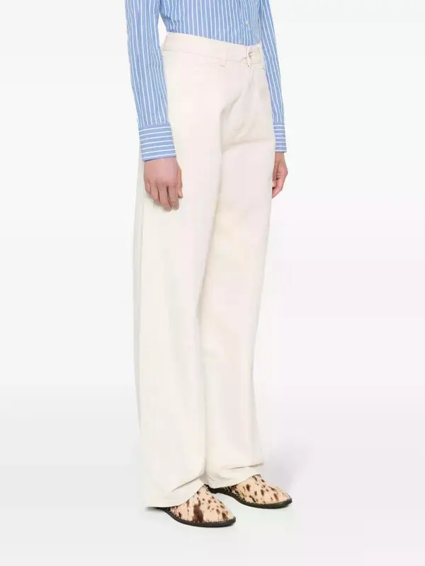 Kiton High-waisted Straight-leg Jeans