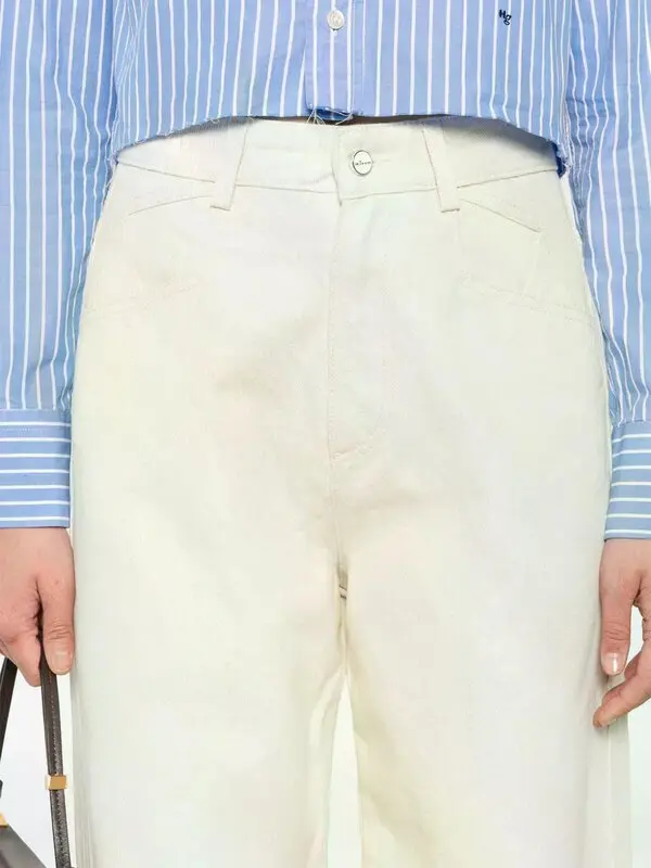 Kiton High-waisted Straight-leg Jeans