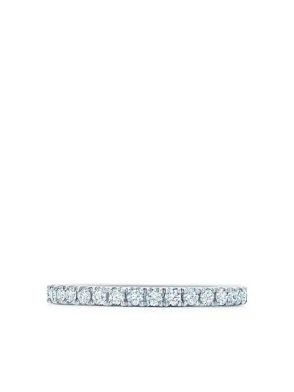 Kwiat Platinum Pavé Set Diamond Ring - Silver