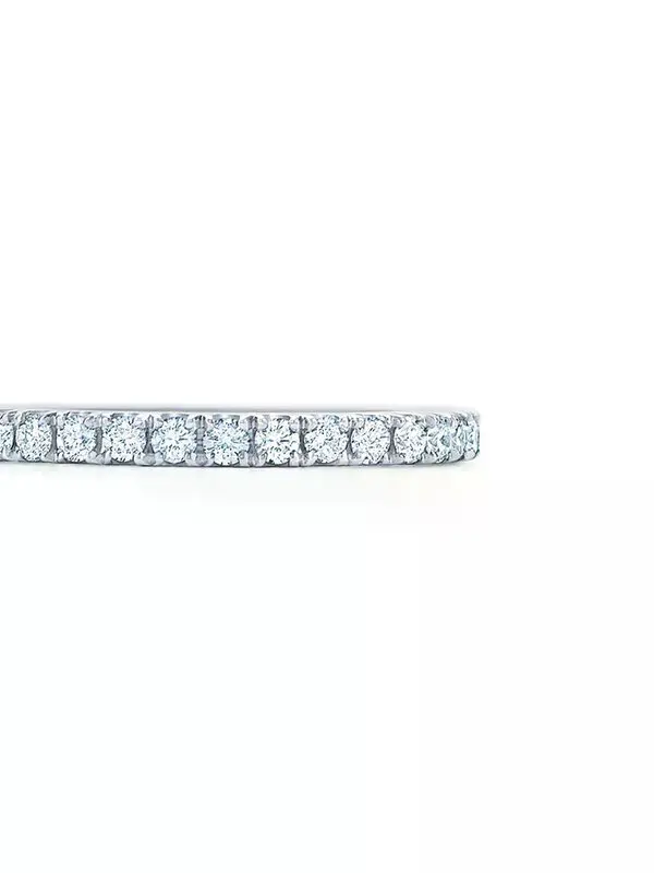 Kwiat Platinum Pavé Set Diamond Ring