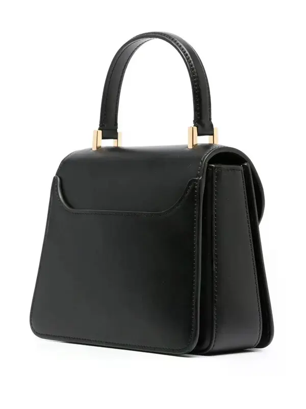 LANVIN Concerto Leather Top-handle Bag - Black