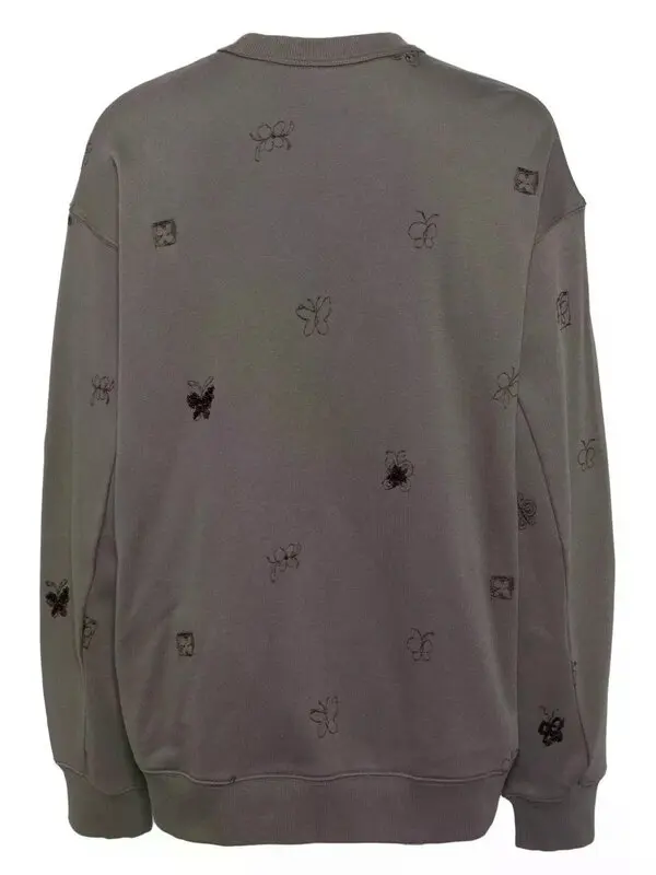 JNBY Butterfly Embroidered Sweatshirt