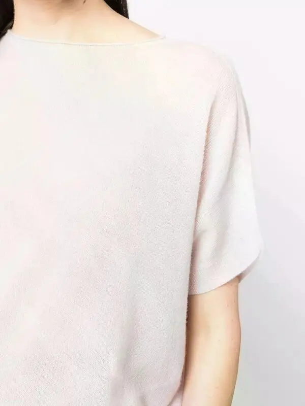 BLANCA VITA Fine-knit T-shirt