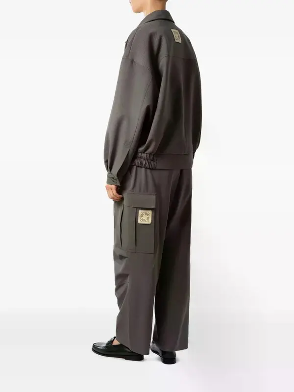 0711 TBILISI Zip-up Bomber Jacket