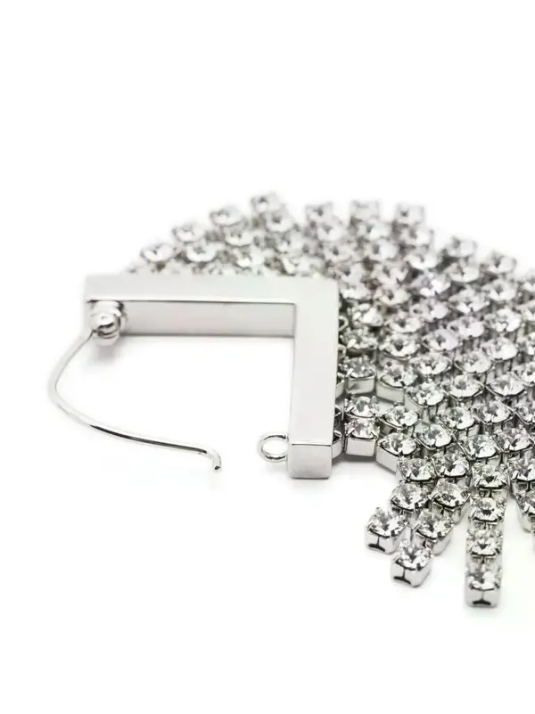 Isabel Marant Étoile Tone Crystal Embellished Drop Earrings