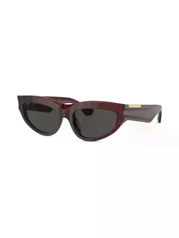 Burberry Check Cat-eye Sunglasses
