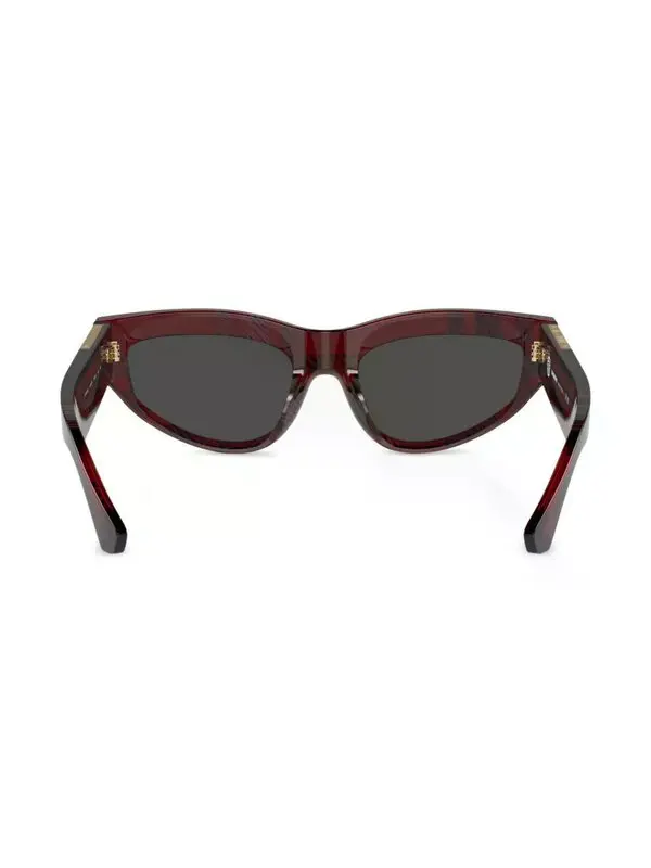 Burberry Check Cat-eye Sunglasses