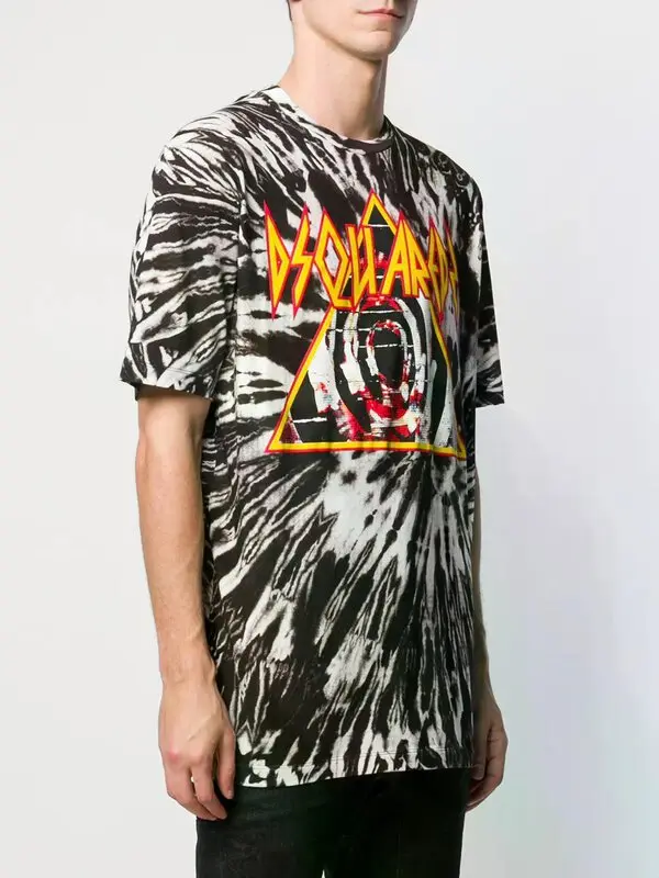 Dsquared2 Tie-dye Printed T-shirt