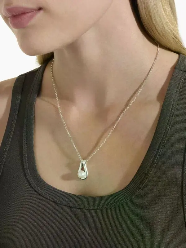 John Hardy Tone Pendant Necklace