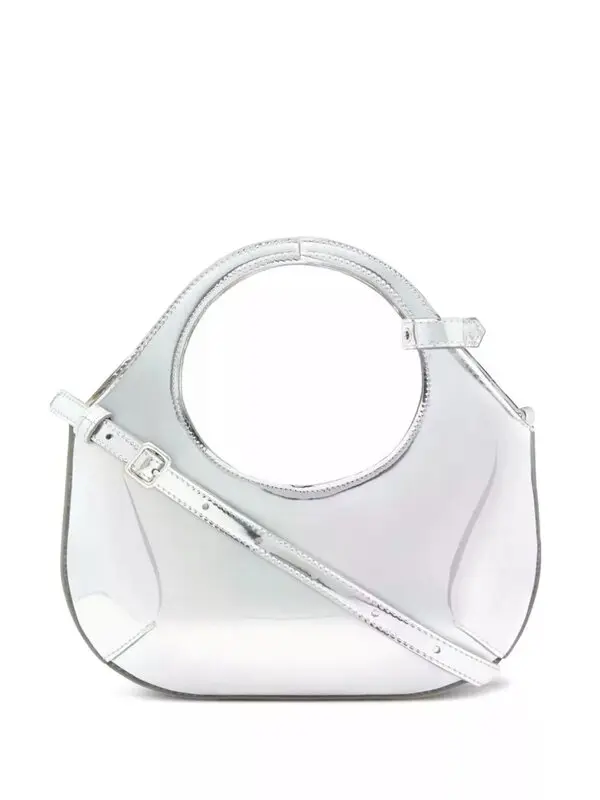 COURREGES Mini Holy Metallic-effect Tote Bag
