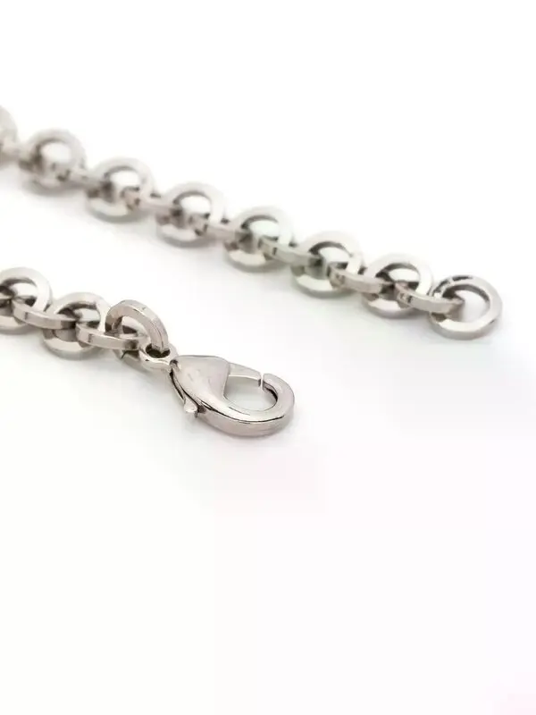 Alessandra Rich Crystal-embellished Charm Necklace