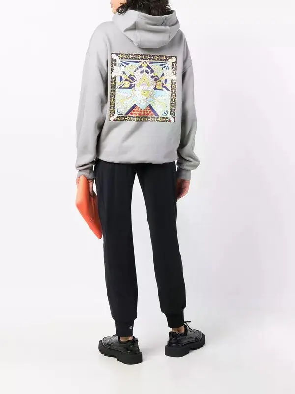 DAILY PAPER Cotton Hoodie With Graphic Print