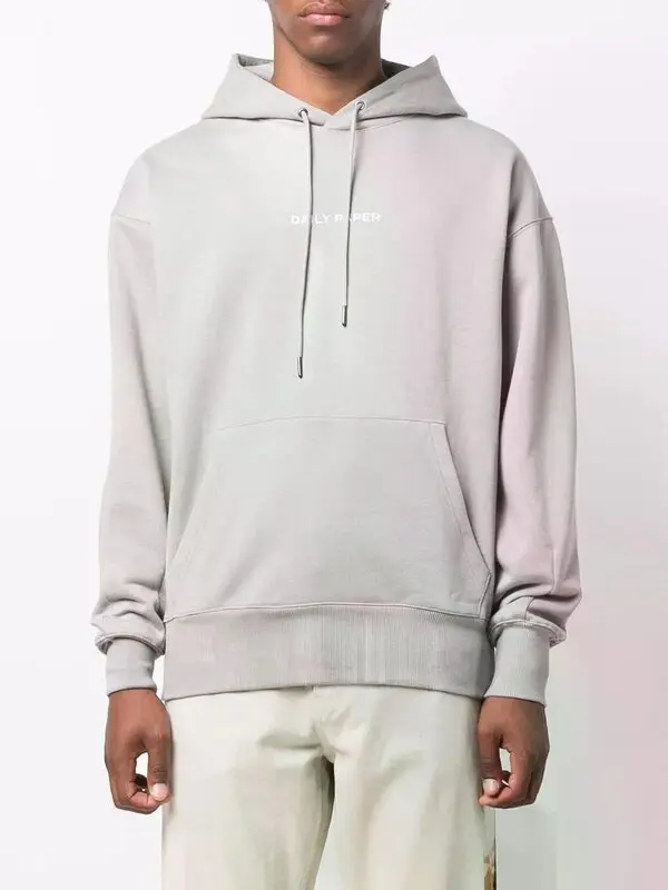 DAILY PAPER Cotton Hoodie With Graphic Print
