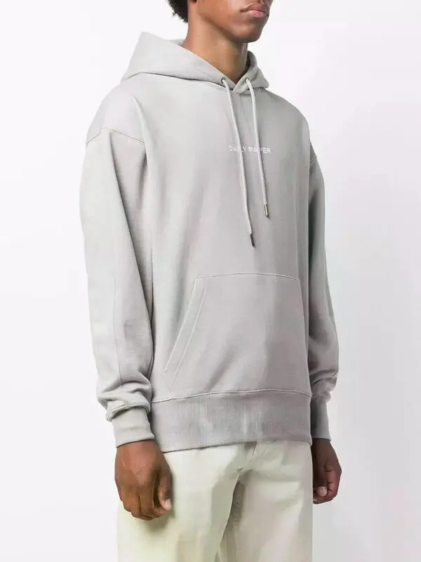 DAILY PAPER Cotton Hoodie With Graphic Print
