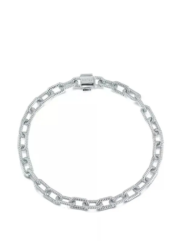 Mateo Sterling Cable-link Chain Bracelet - Silver