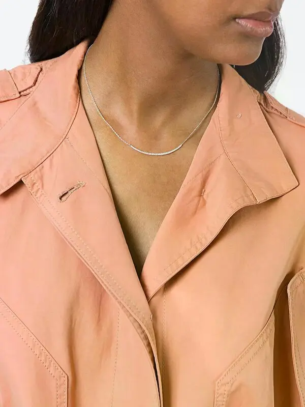 WOUTERS & HENDRIX Diamond Pavé Necklace - Metallic