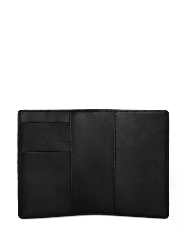 Philipp Plein Gothic Plein Crocodile-embossed Passport Cover