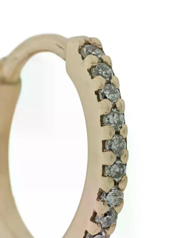 MARIA BLACK 14kt Gold Diamond Hoop Earring