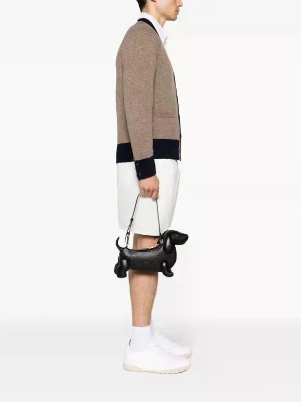 Thom Browne Hector Dog Shoulder Bag - Black