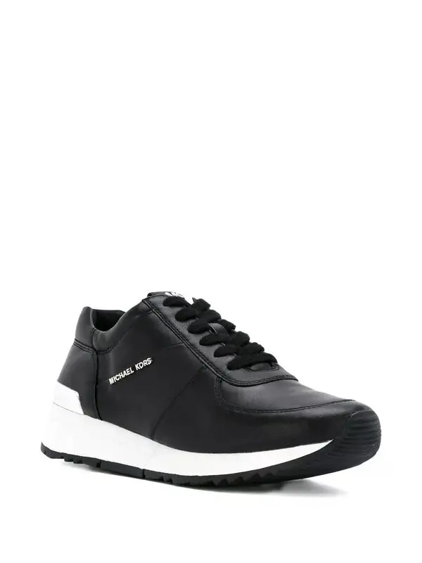 Michael Kors Leather Lace-up Sneakers