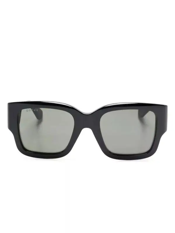 Gucci Square Frame Sunglasses - Black