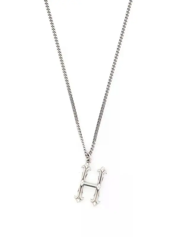 Emanuele Bicocchi Sterling Statement Pendant Necklace - Silver