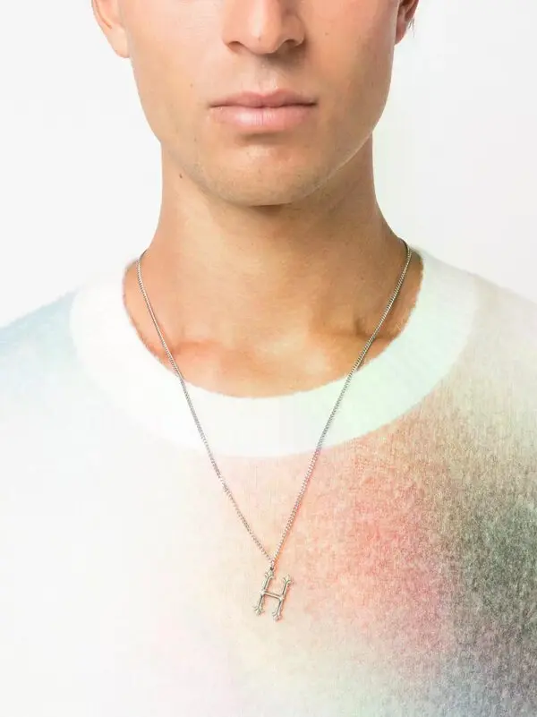 Emanuele Bicocchi Sterling Statement Pendant Necklace