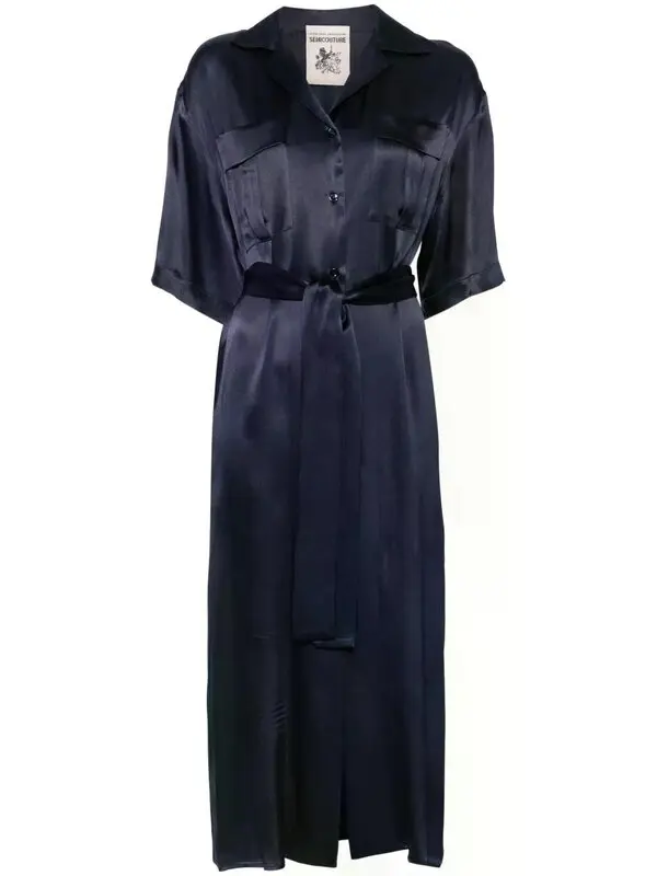 SEMICOUTURE Laetitia Midi Dress