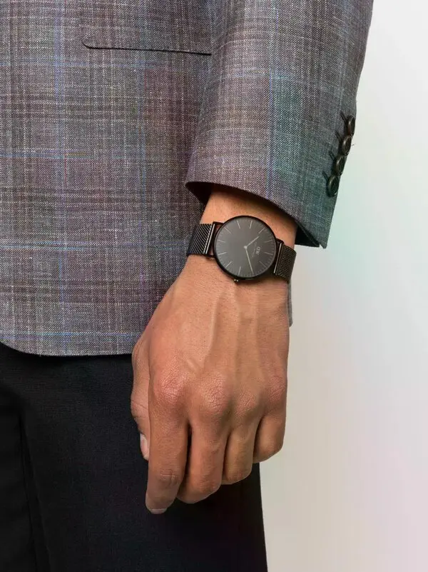 DANIEL WELLINGTON Classic Ashfield Watch - Black