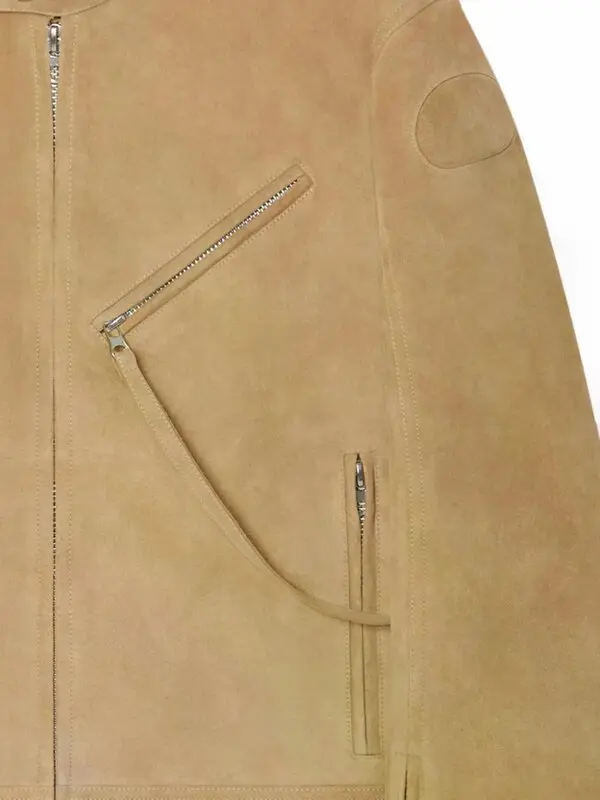 COURREGES Leather Biker Jacket