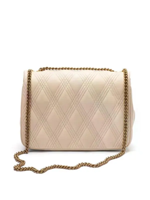 Valentino Garavani Quilted Leather Shoulder Bag - Neutrals