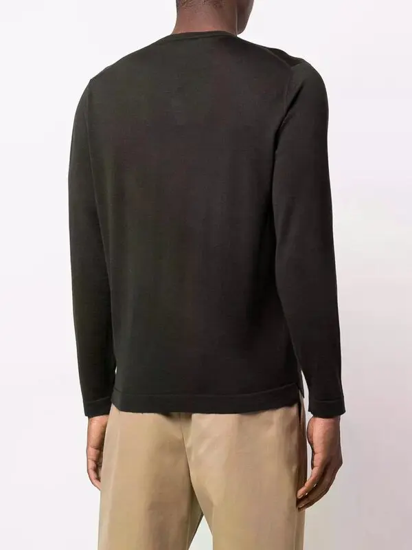 DELL'OGLIO Crew Neck Merino Jumper