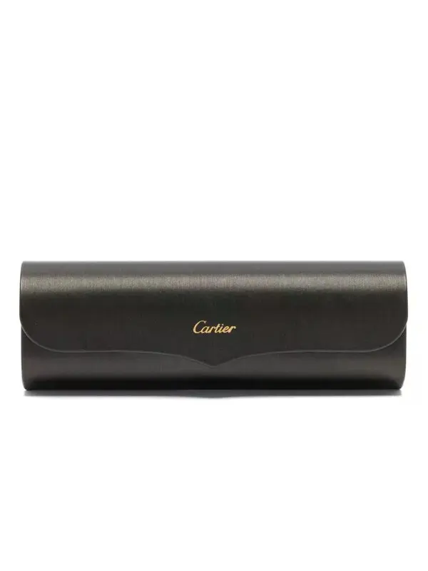 Cartier Rectangle Rimless Sunglasses - Gold