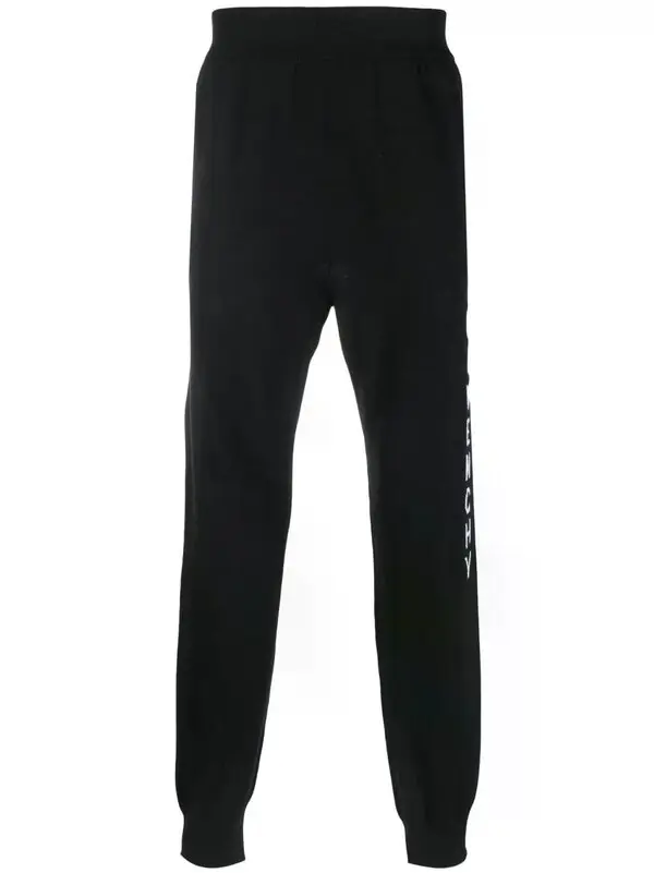 Givenchy Intarsia-knit Logo Track Pants