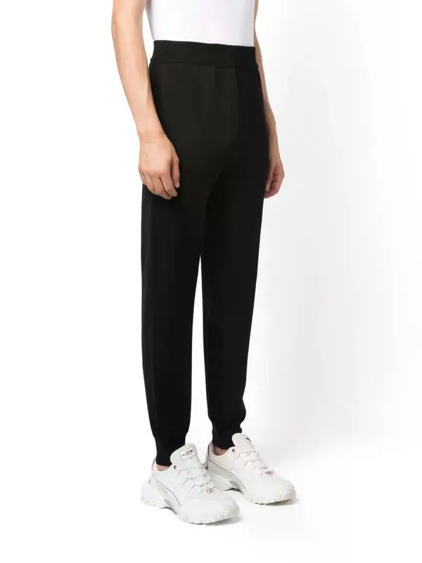 Givenchy Intarsia-knit Logo Track Pants
