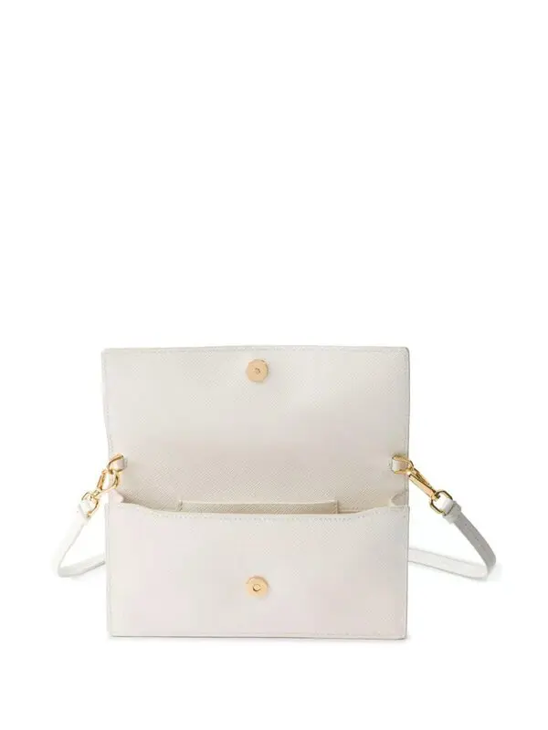 Prada Triangle-logo Leather Mini Bag