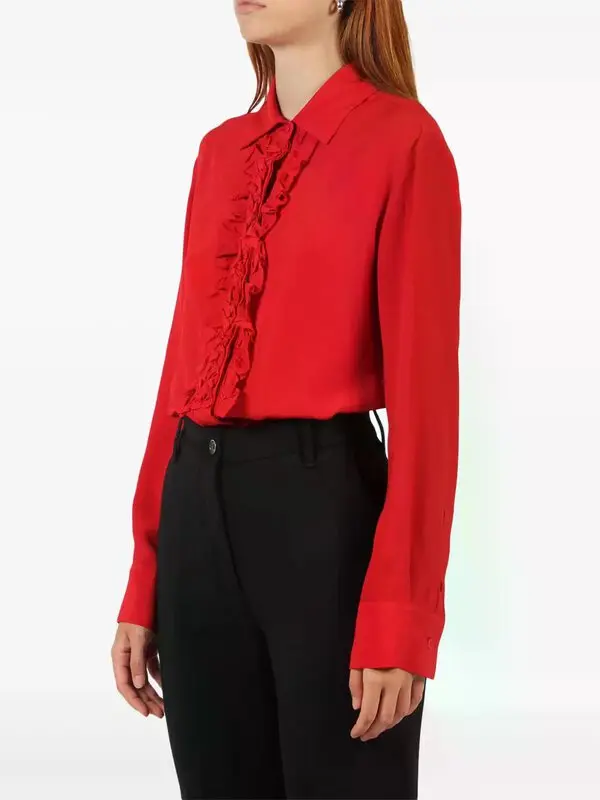 NUDE Ruffled Shirt
