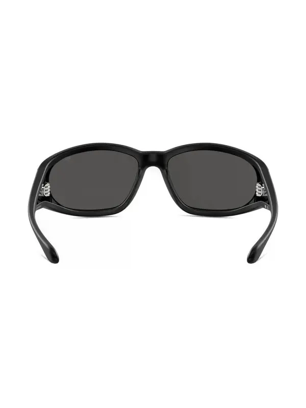 DIESEL® Logo-plaque Wraparound Sunglasses