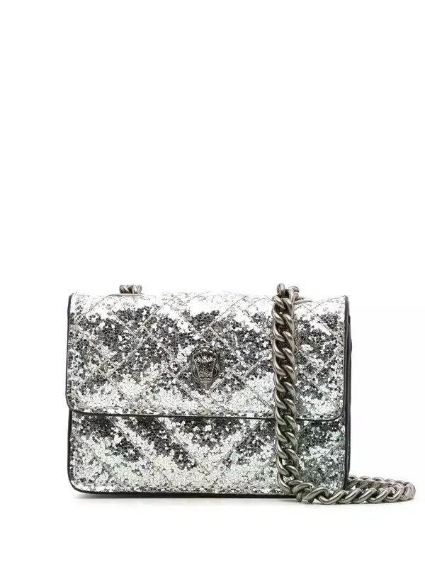 Kurt Geiger Kensington Quilted Wallet-on-chain - Silver