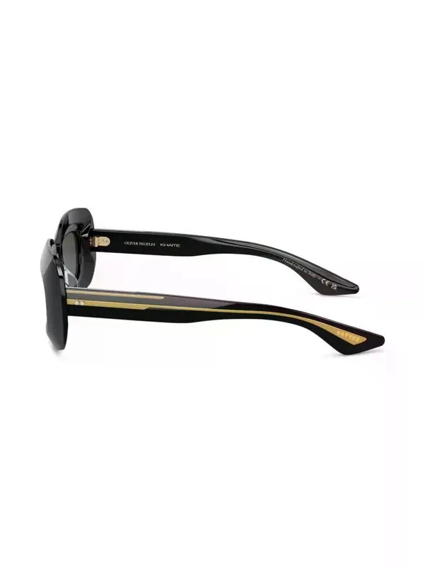 Oliver Spencer 1966c Rectangle-frame Sunglasses