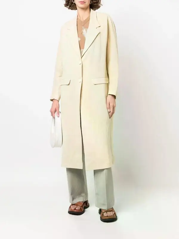 ALYSI Single-breasted Tailored Coat