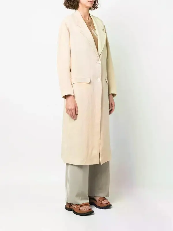 ALYSI Single-breasted Tailored Coat