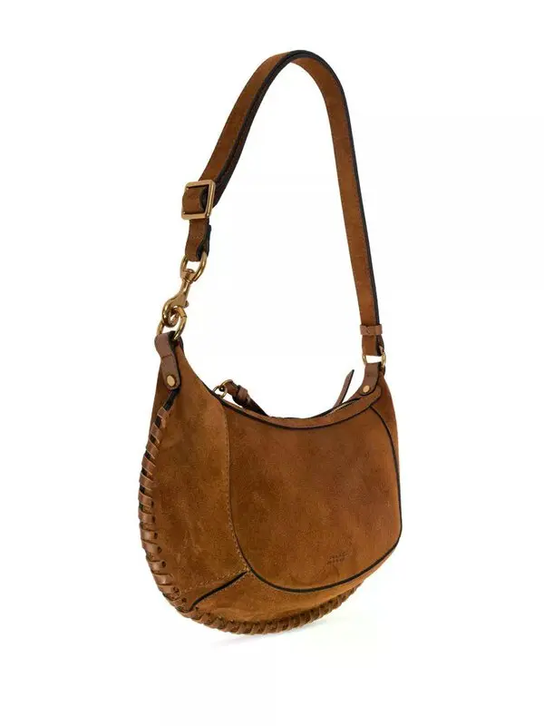 Isabel Marant Étoile Oskan Moon Suede Shoulder Bag - Brown