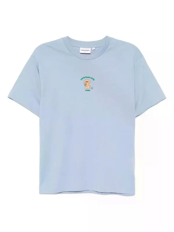 CHOCOOLATE Graphic T-shirt - Blue