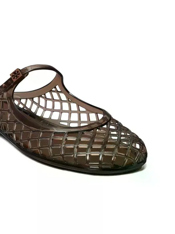 Tory Burch Mellow Mary Jane Slides - Brown