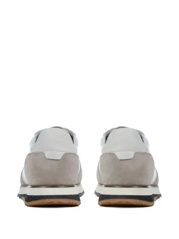 POCHE PARIS Perforated Lace-up Sneakers