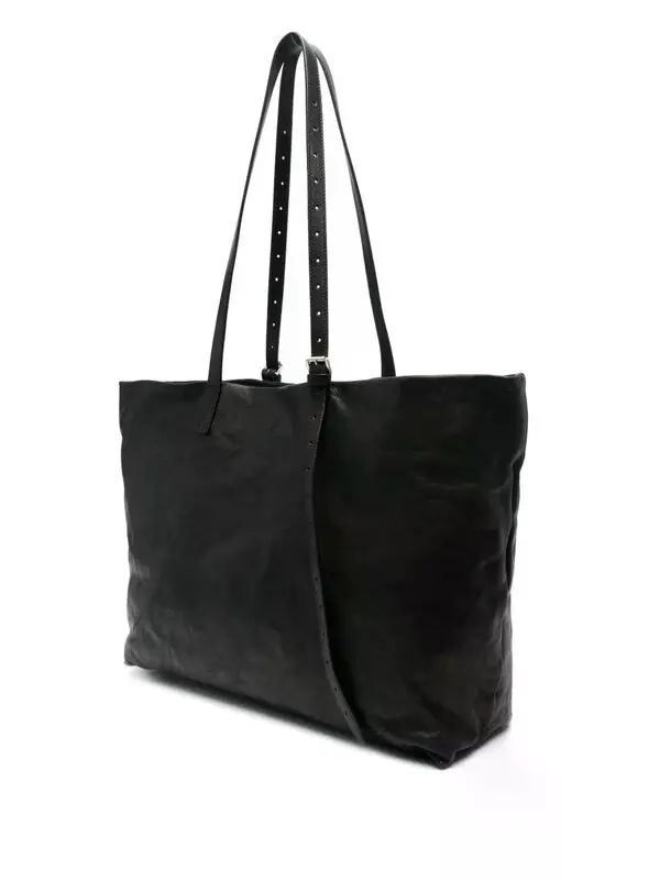 ANN DEMEULEMEESTER Leather Tote Bag