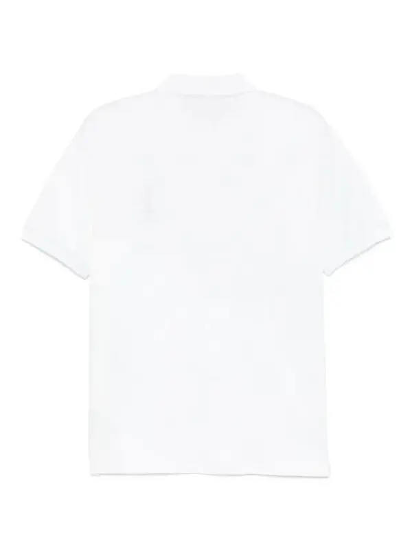 CHOCOOLATE Logo-embroidered Polo Shirt - White