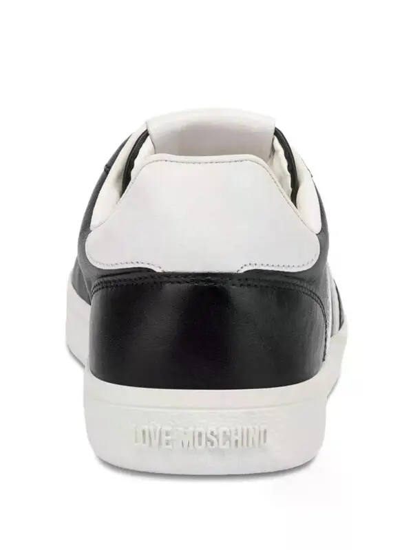 Moschino Lace Up Sneakers - Black