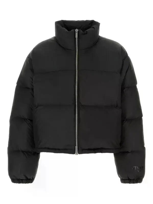 VTMNTS High-neck Down Jacket With Logo Print